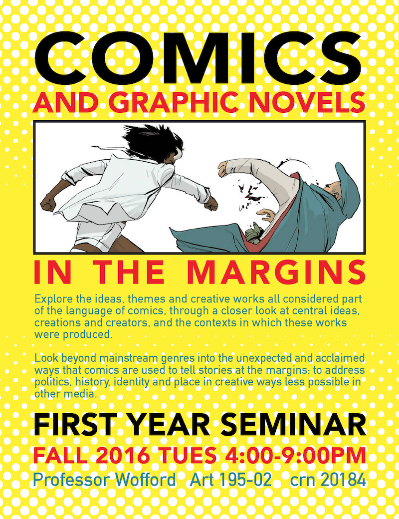 Comics and Graphic Novels in the Margins – WoffleHouse
